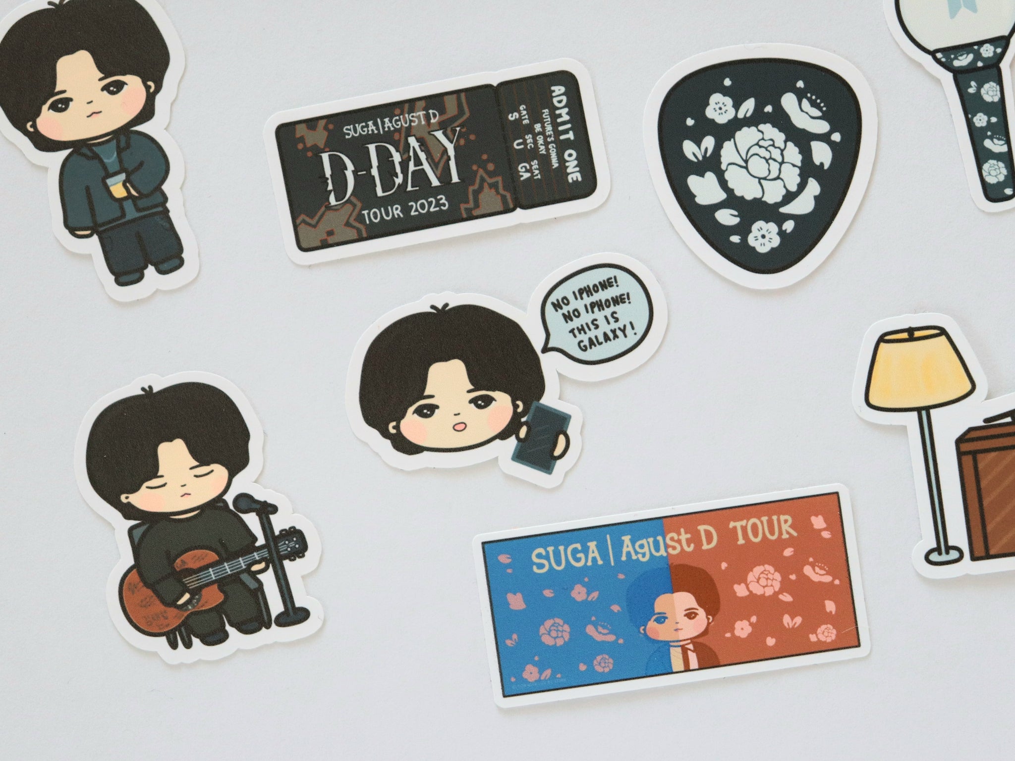 D-DAY Tour Memorabilia Sticker Pack – Bloom With Luv
